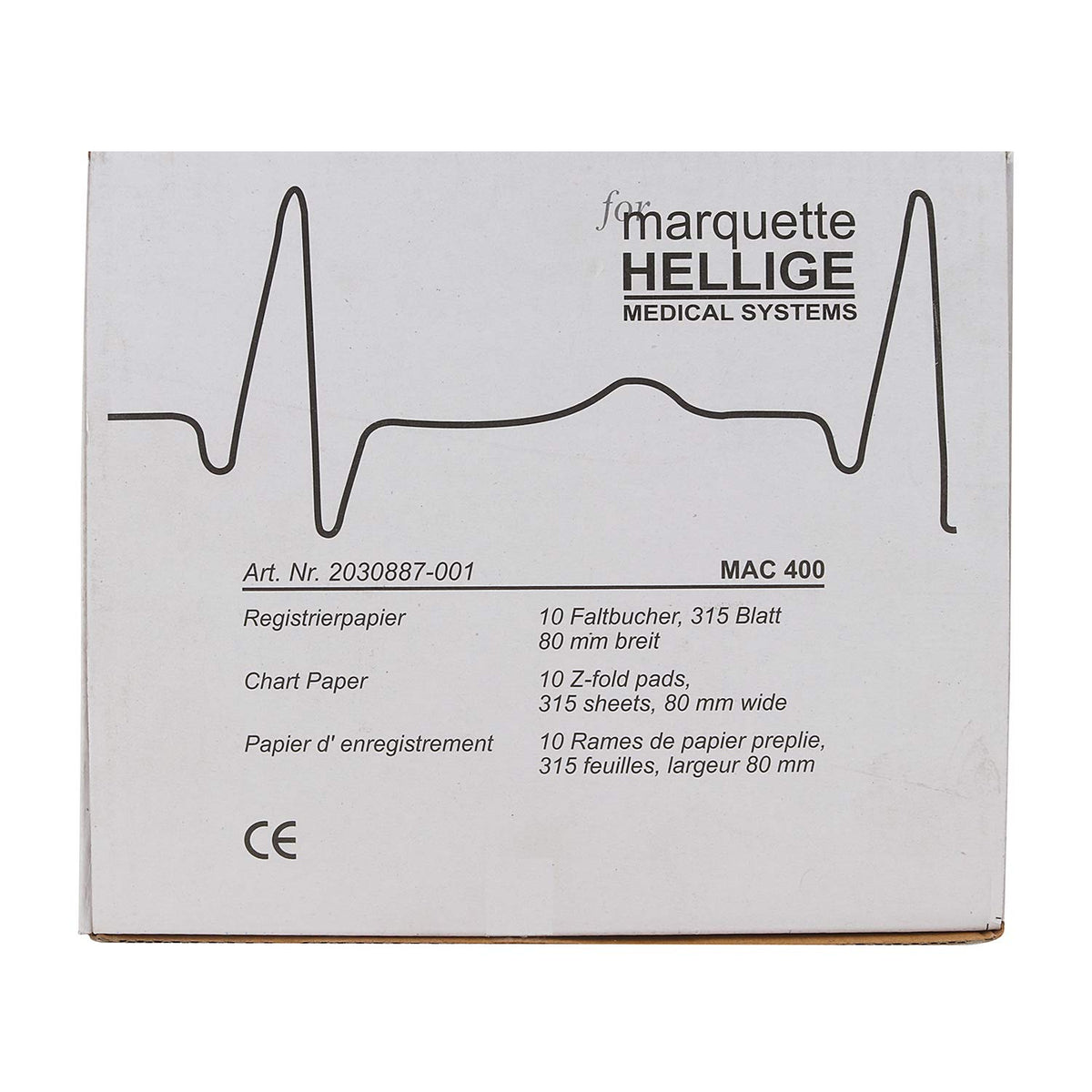 Buy GE MAC 600 ECG Compatible Paper (Pack of 4) Online at Best Price ...