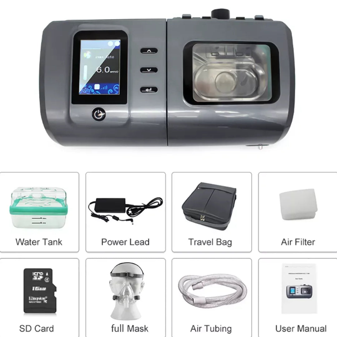 Buy VentMed DS8 BiPAP ST30 with Humidifier and Full Face Mask at Best Price